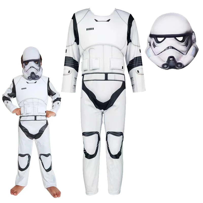 Halloween Costume for Boy Children Anime Cosplay Galaxy Bounty Hunter ...
