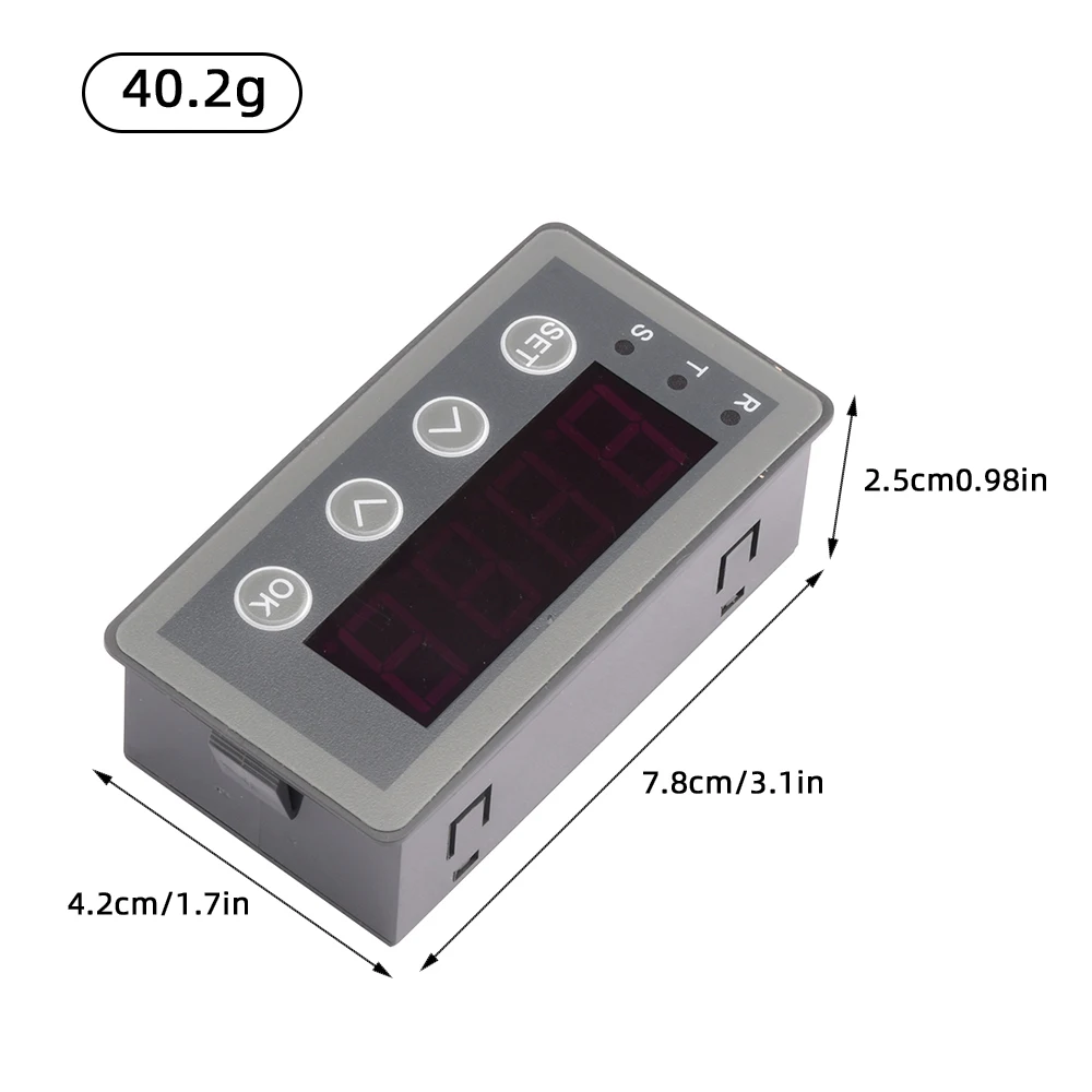 Digital Display Meter 0-10V 0-20MA 2-10V 4-20MA Analog Input Display ...