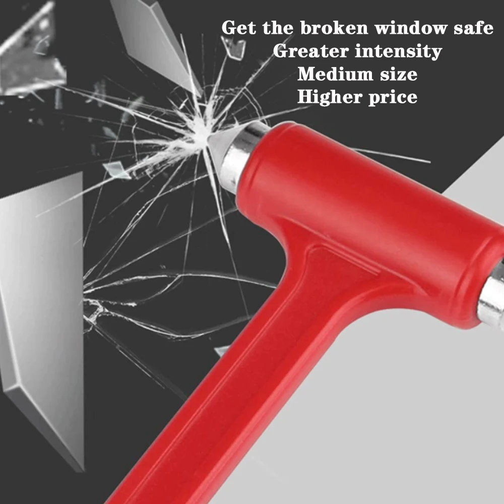 3 In1 Car Broken Window Hammer Emergency Safety Escape Rescue Tool Seat ...
