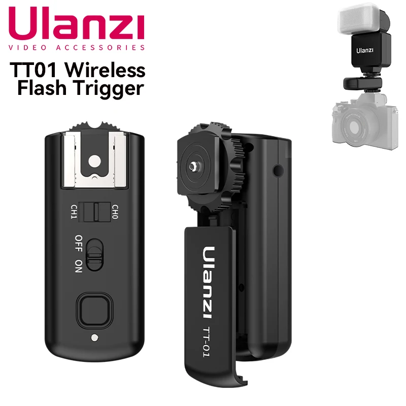 Ulanzi-TT01-Wireless-Flash-Trigger-Transmitter-1-250s-Dual-Channels ...