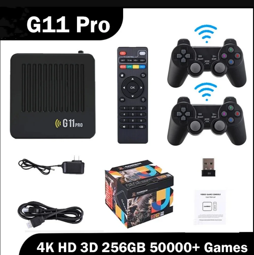 G11-Pro-Integrierte-60000-Spiel-Videospielkonsole-4K-HD-2-4-G-256-GB ...