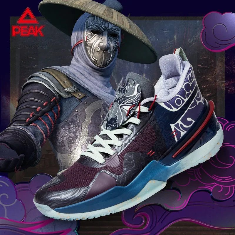 T-nis-de-Basquete-Peak-Desenho-Degerado-Respir-vel-e-Resistente-ao ...