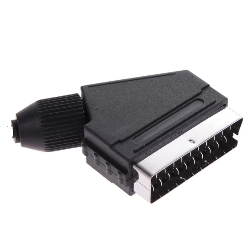 Conector euroconector de soldadura Scart, adaptador de enchufe RGB de ...