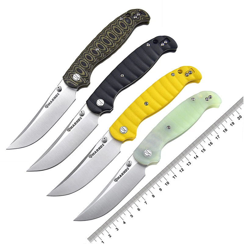 Folding Knife Sandvik Steel | Harnds Folding Knife | 14c28n Sandvik ...