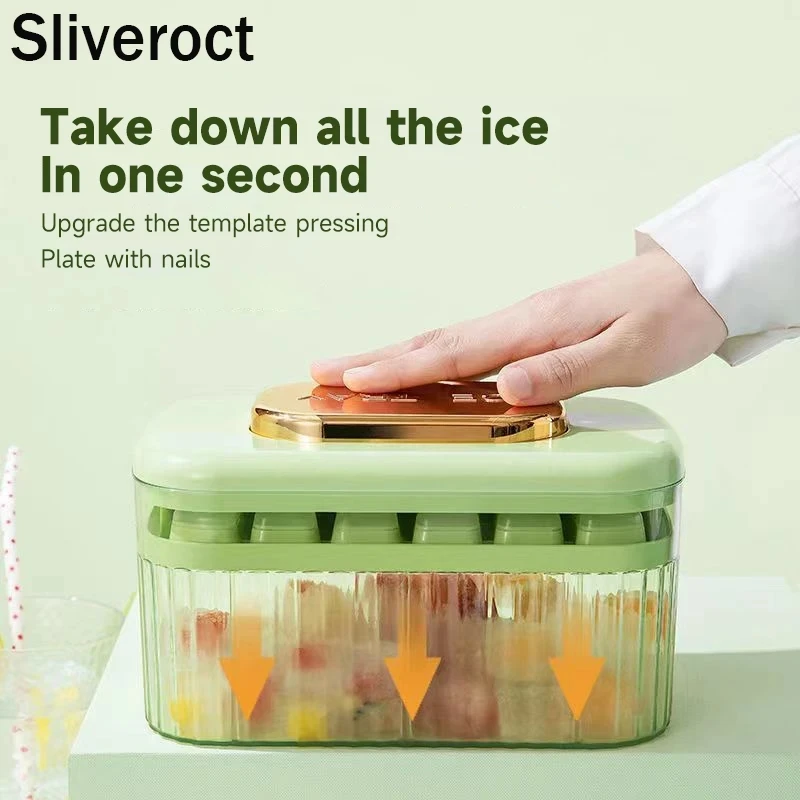 Press-Type-Ice-Tray-Stencil-Ice-Cube-Tray-with-Storage-Box-Quick ...