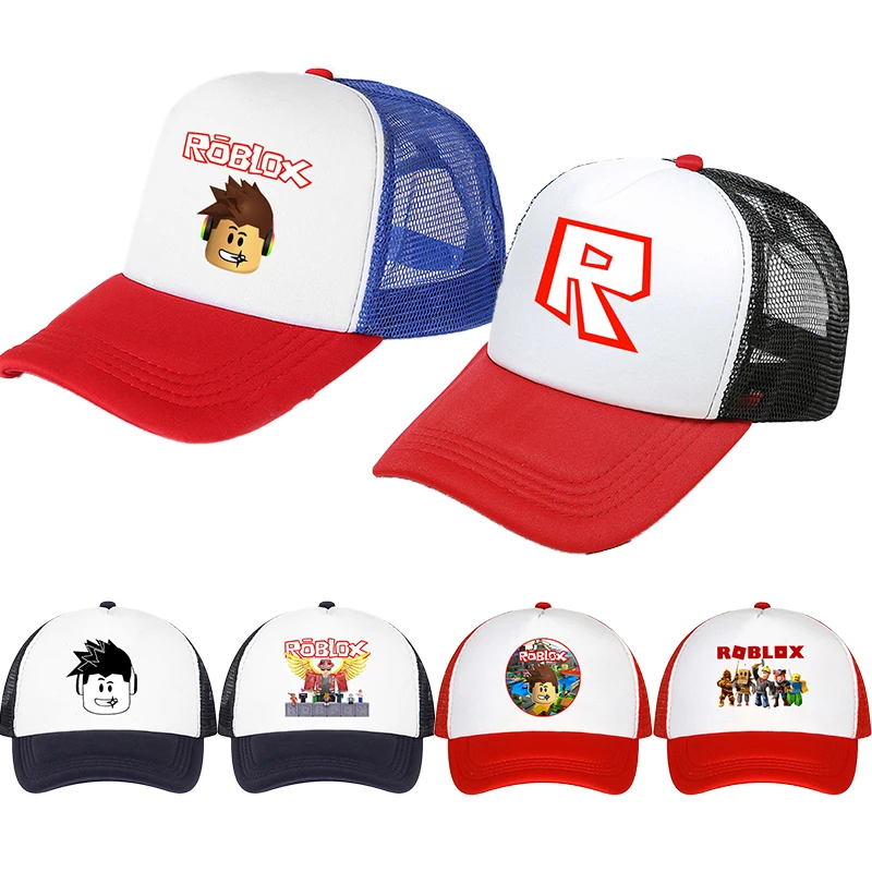 Roblox-Children-Baseball-Cap-Adult-Cartoon-Game-Anime-Figure-Print-Hat ...