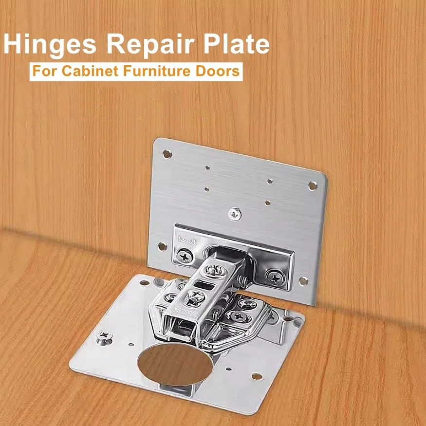 1-2-4-10Pcs-Cabinet-Hinge-Repair-Plate-Kit-Kitchen-Cupboard-Door-Hinge ...