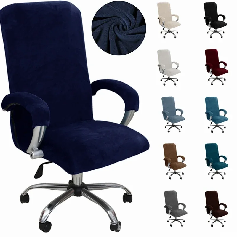 Office-Computer-Chair-Covers-Armchair-Protector-Black-Blue-High-Quality ...