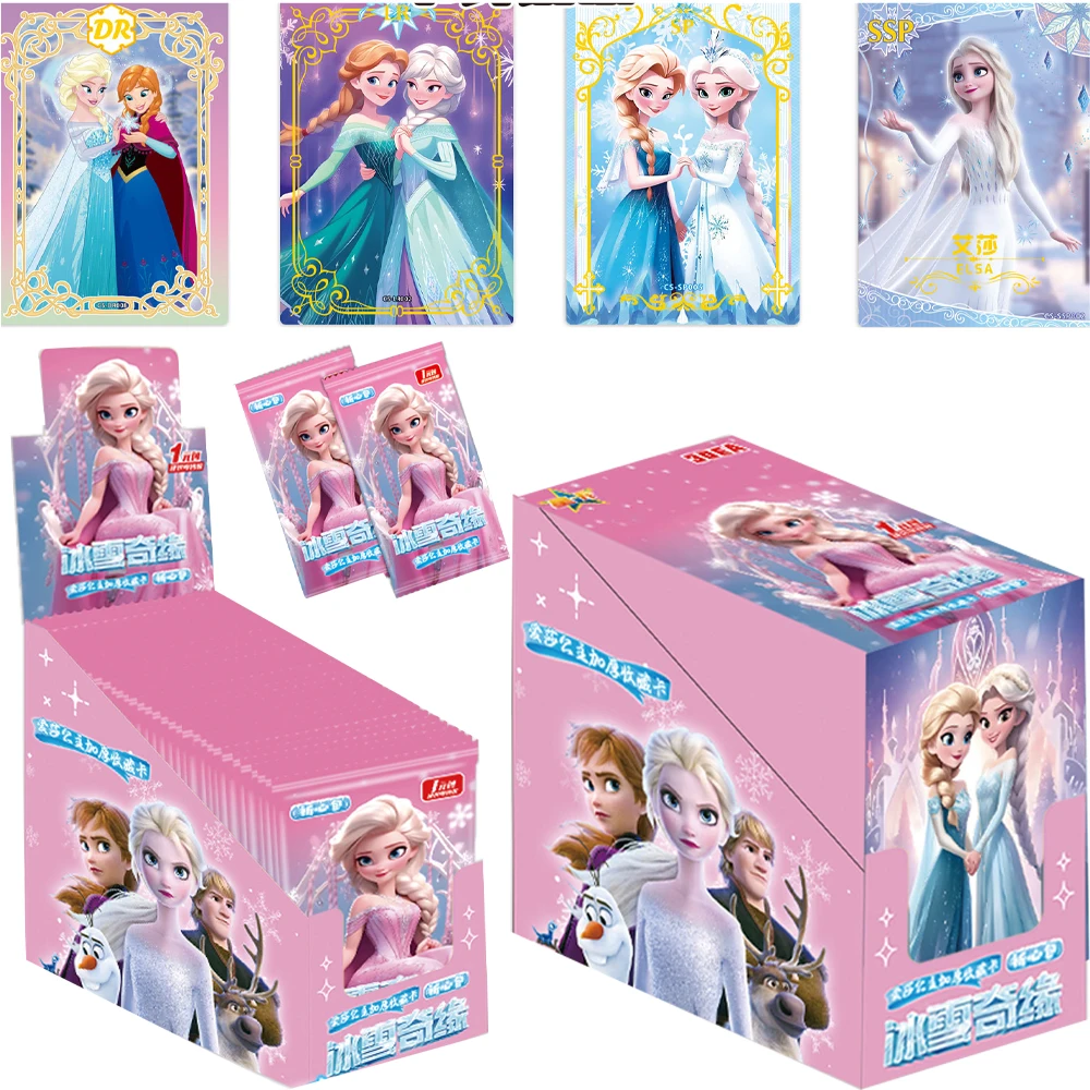 New-Disney-Frozen-Collection-Cards-Elsa-Anna-Princess-Cards-Collect ...