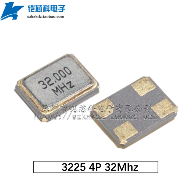 10Pcs 3225 4PIN 3.2*2.5MM SMD Passive Crystal Oscillator 10MHZ 12MHZ 13MHZ 15MHZ 16MHZ 24MHZ ...