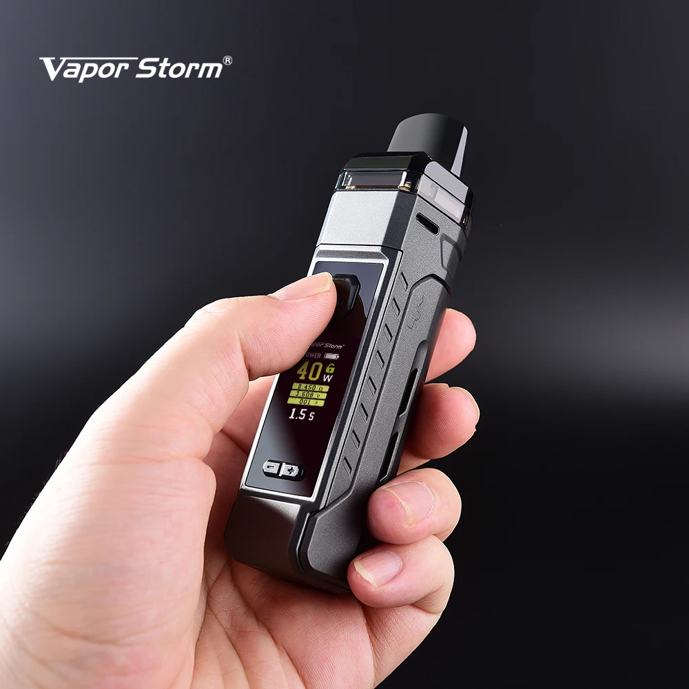Vapor-Storm-V-PM-40W-Vape-Pod-Kit-510-Thread-4-8ml-Atomizer-Electronic ...