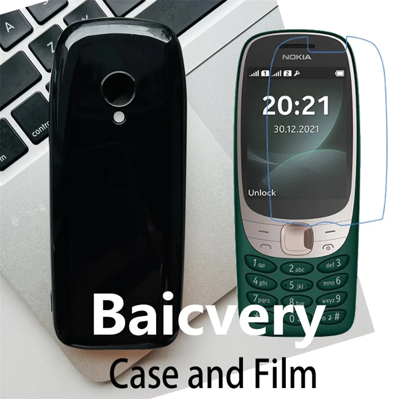 Fashion Soft silicone TPU Back Cover For Nokia 6310 2021 2,8 TA-1400 ...