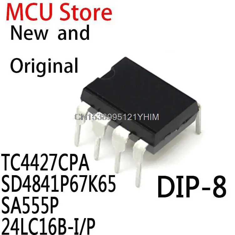 Piezas-24LC16-I-P-DIP8-TC4427EPA-24LC16-DIP-24LC16B-TC4427-SA555N-SA555 ...