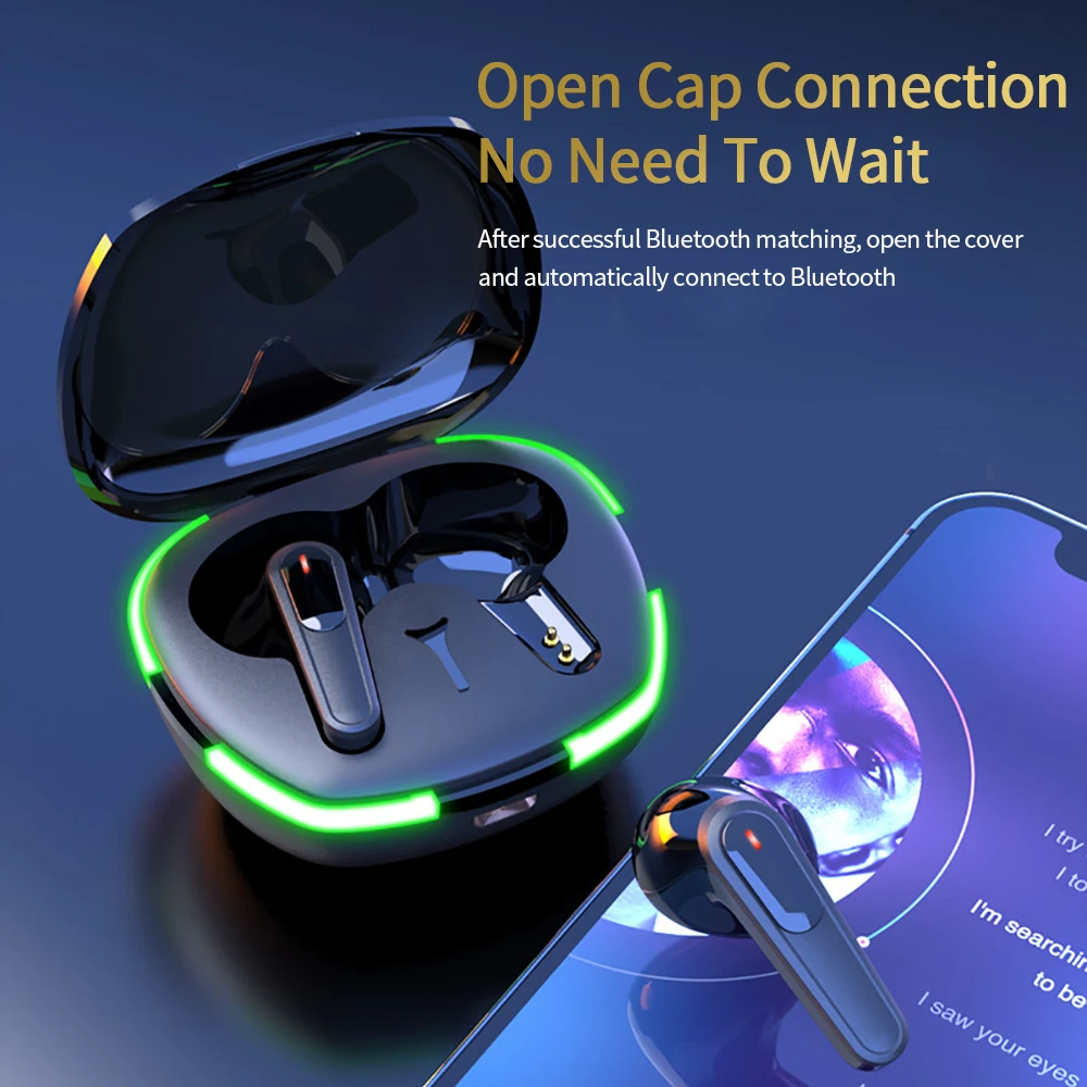 New-Wireless-Bluetooth-Earphones-Sports-Frenzy-Mini-Stereo-Sound-Effect ...