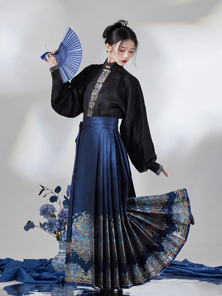 Original-Creation-Collar-Bow-Pocket-Sleeve-Hanfu-Clothes-Chinese-Style ...
