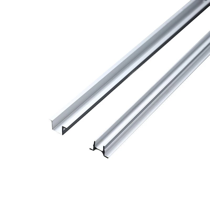 Trilhos de calha superior e inferior, slot para porta deslizante ...