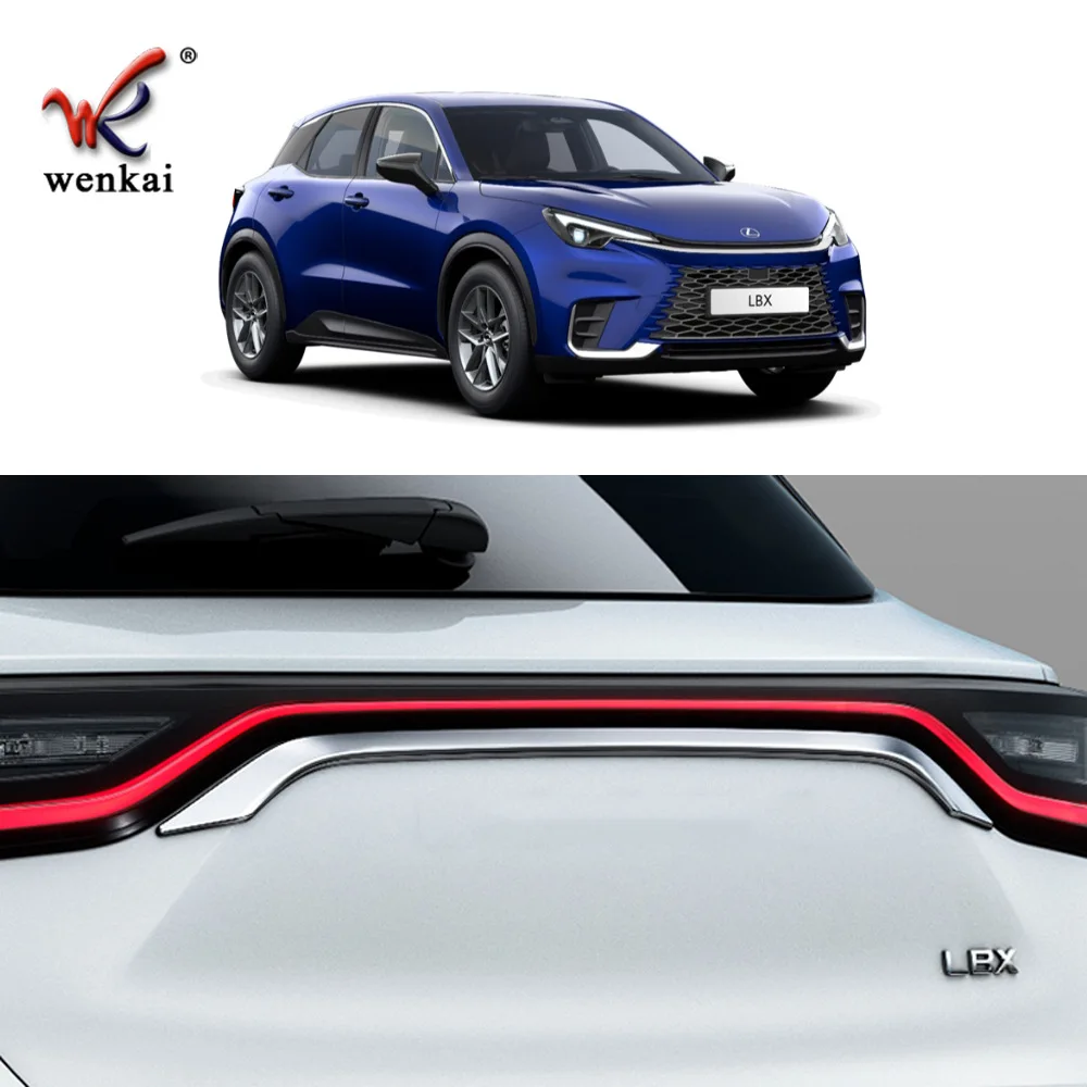 Car-Trunk-Tailgate-Rear-Door-Chrome-Trim-Garnish-For-2024-Lexus-LBX ...