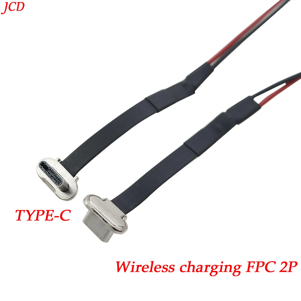 1PCS TYPE-C 2Pin Wireless Charging Injection Nolding Plus Welding Wire ...