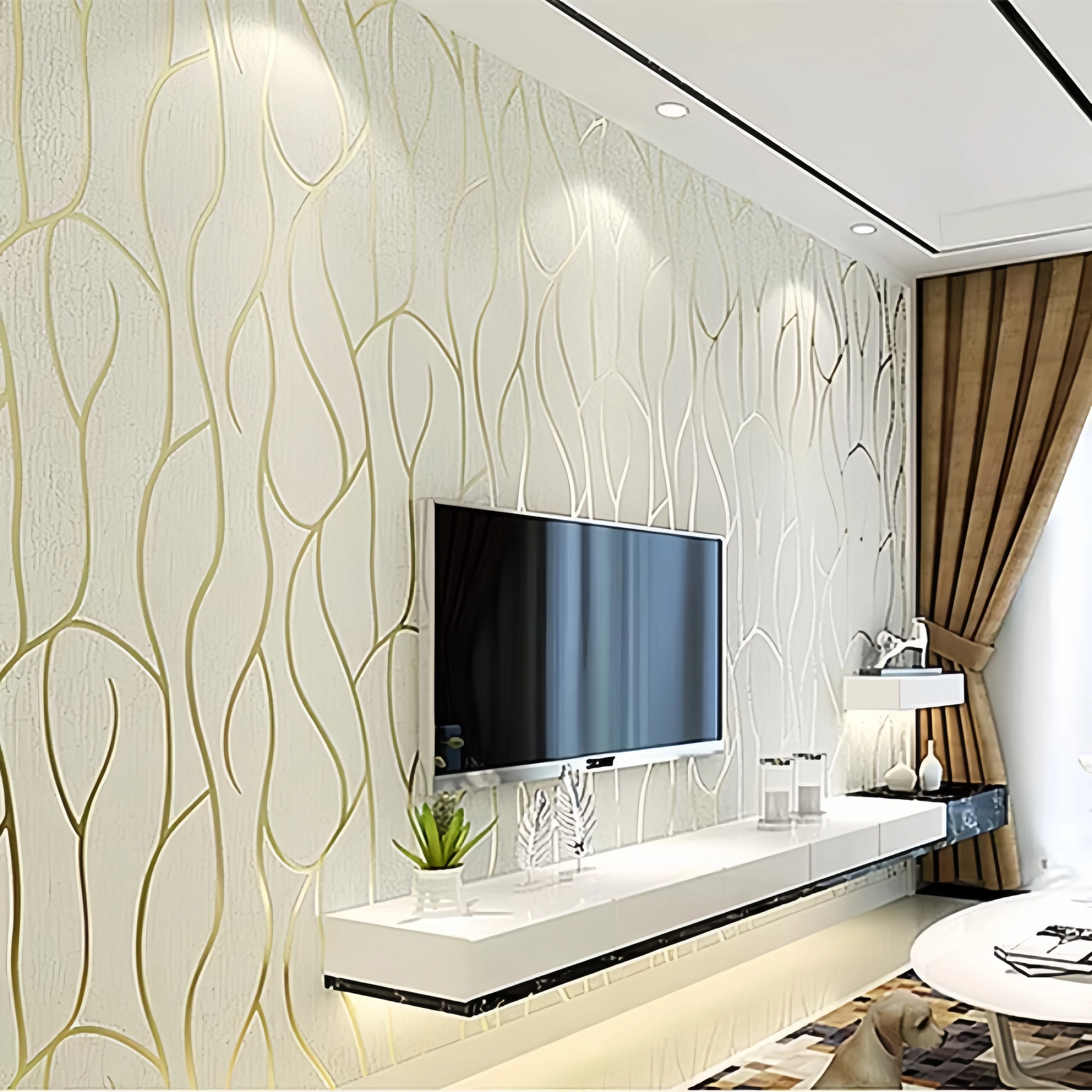 Decorative-Walls-Paper-3D-Wall-Sticker-Living-Room-Decorative-Home ...