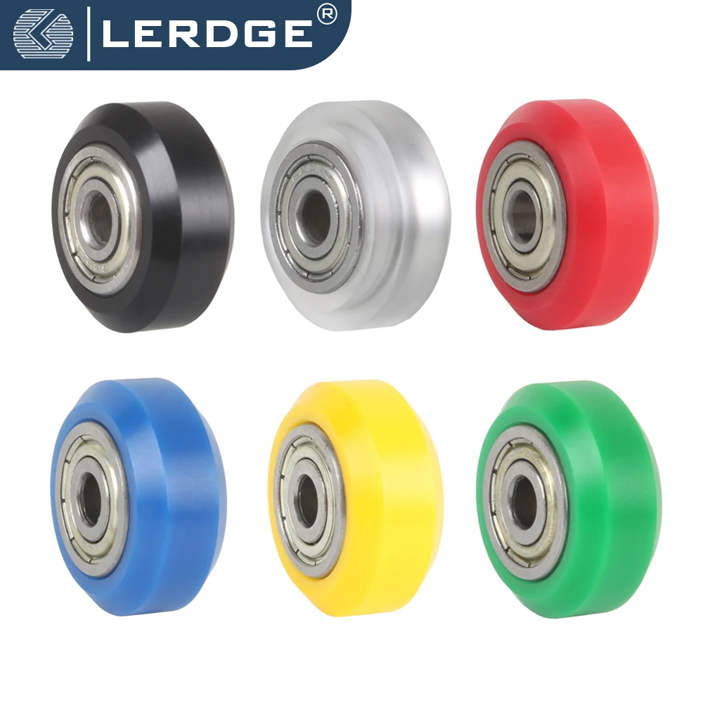 LERDGE High Speed Steel Wheels 625ZZ Linear Bearing V-Slot POM Idler ...