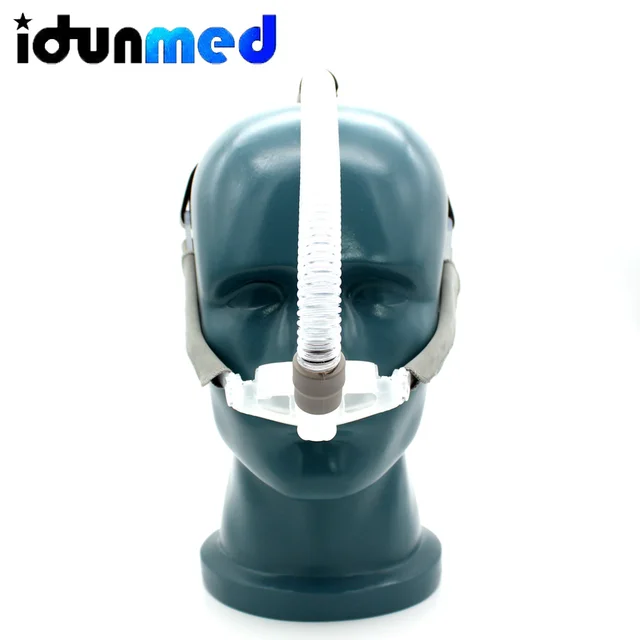 BMC CPAP Nasal Pillows Mask P2 NP With 3 Sizes Cushions Respirator Tube ...