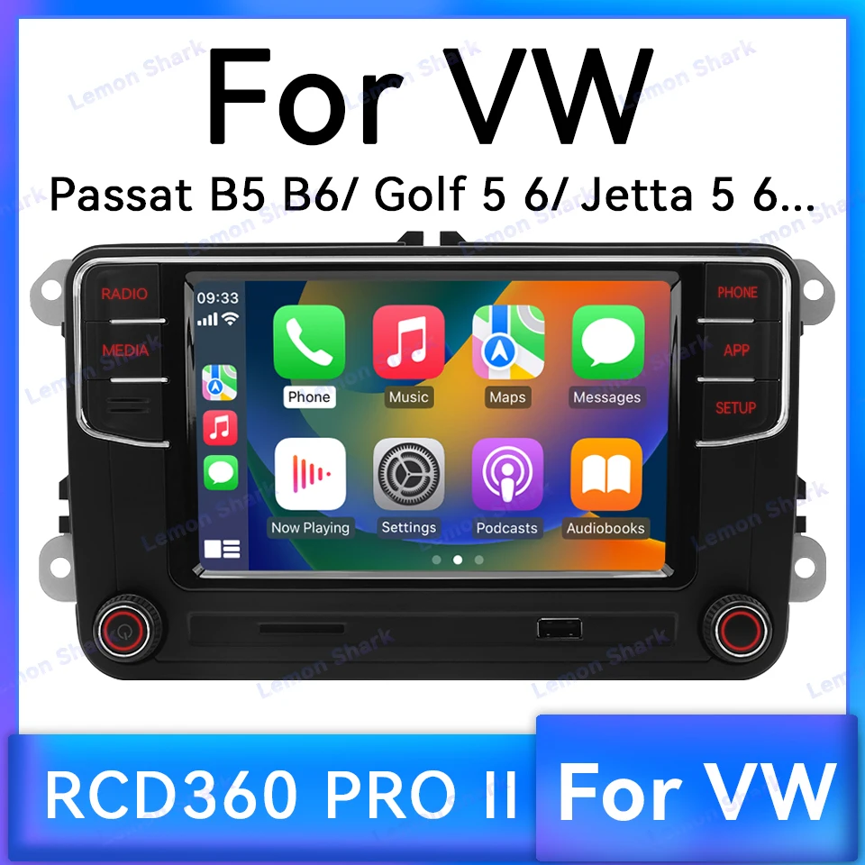 Noname-RCD360-Pro2-Carplay-Car-Radio-6RD035187B-Android-Auto-MIB ...