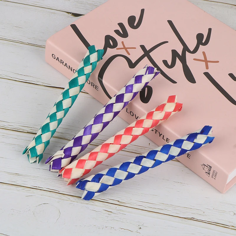 DIY Bulk Pack Creativity Finger Traps Classic Natural Chinese Bamboo ...