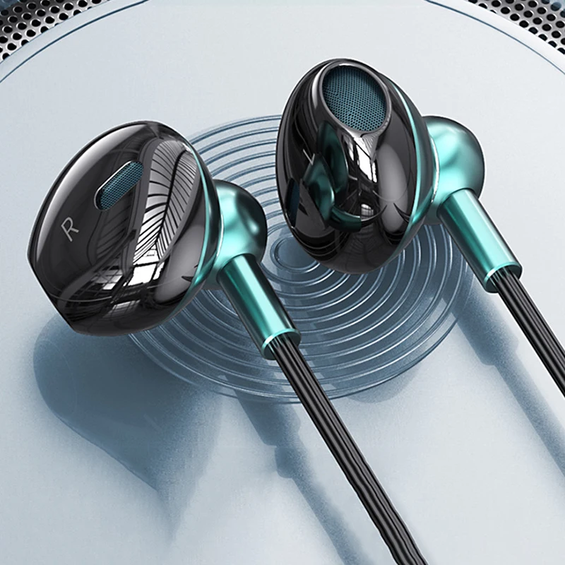 Promate Phonic Bass Driven Stereo Wired Earphones Black