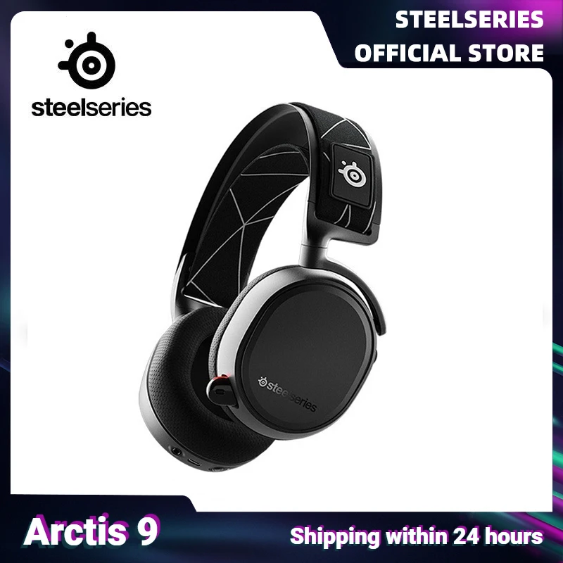 Steelseries Arctis 9 Fones De Ouvido Sem Fio Jogos Bluetooth Com Ultra ...