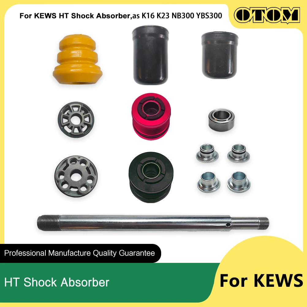 Motorcycle For KEWS HT HTW Shock Absorber Suspension Rod Seal Support ...