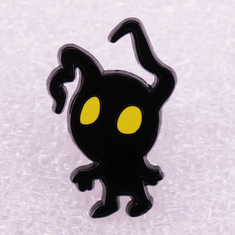 Shadow Heartless Kingdom of Hearts Enamel Pin Cartoon Alloy Enamel ...