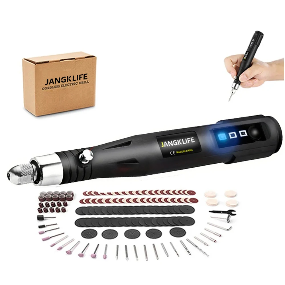 One Grind|mini Electric Drill Grinder - 3.2mm Max, Home Diy Engraving ...