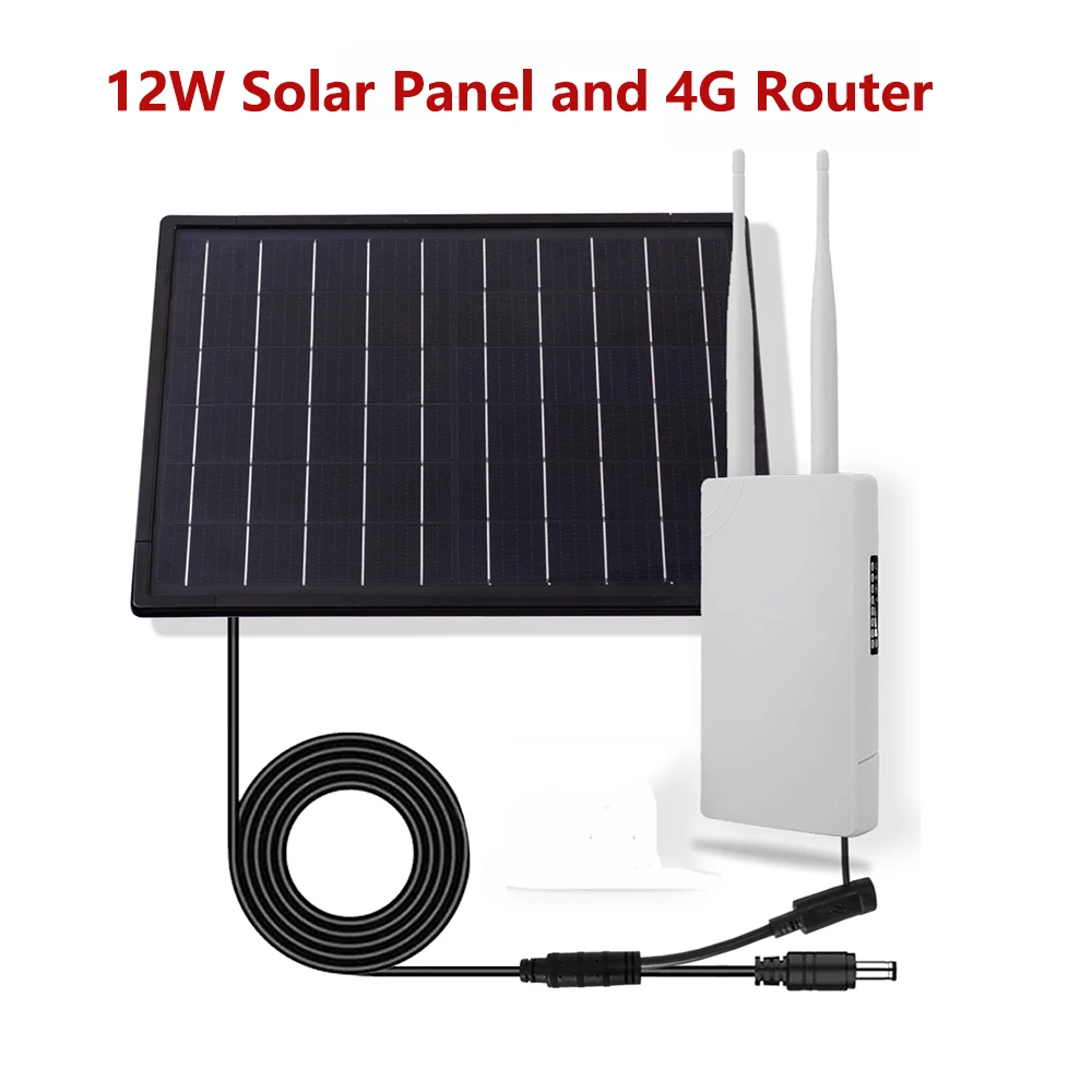 Router-imperme-vel-ao-ar-livre-do-cart-o-SIM-12W-Solar-Powered-12V-Wifi ...