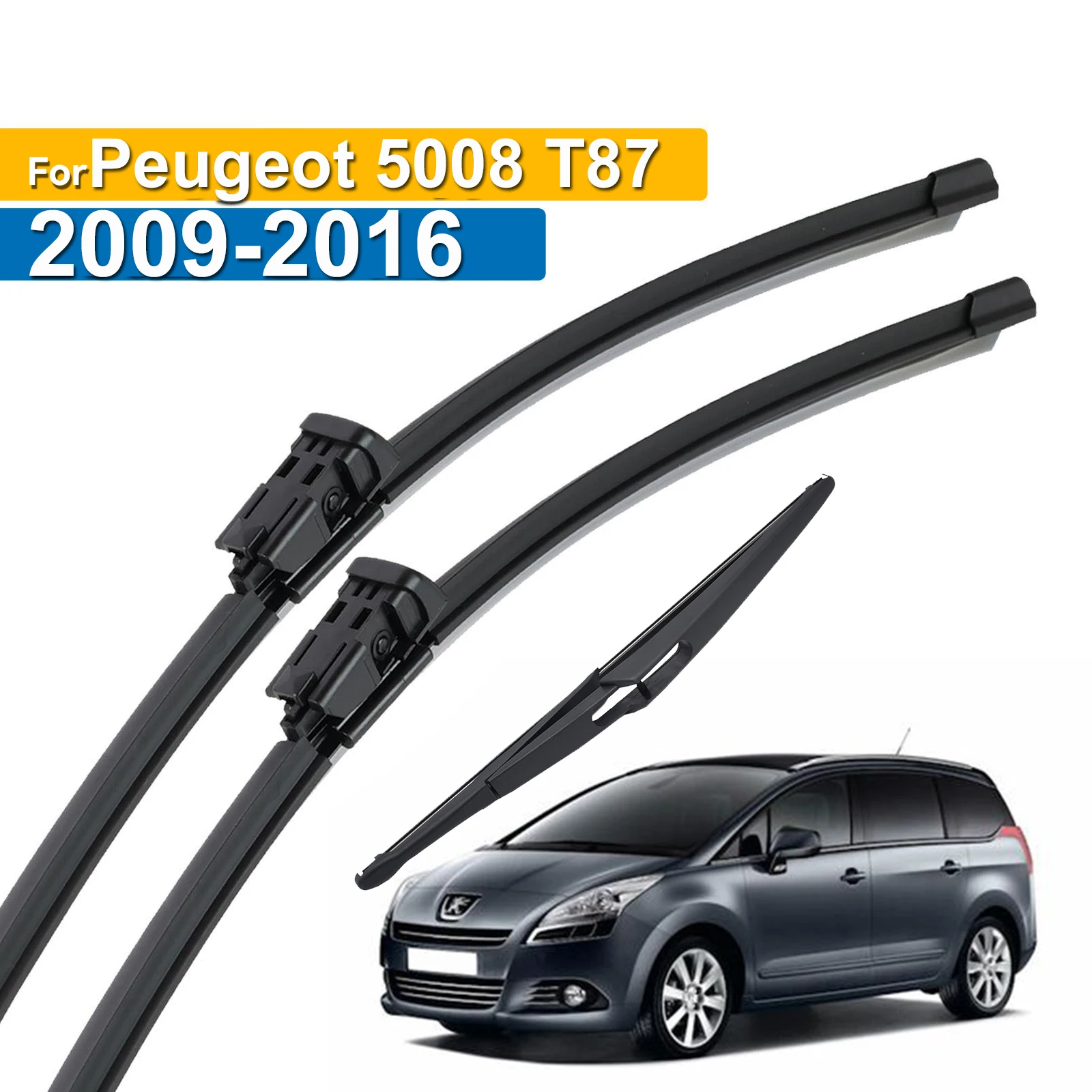 Erick's Wiper LHD Front & Rear Wiper Blades Set For Peugeot 5008 T87 ...