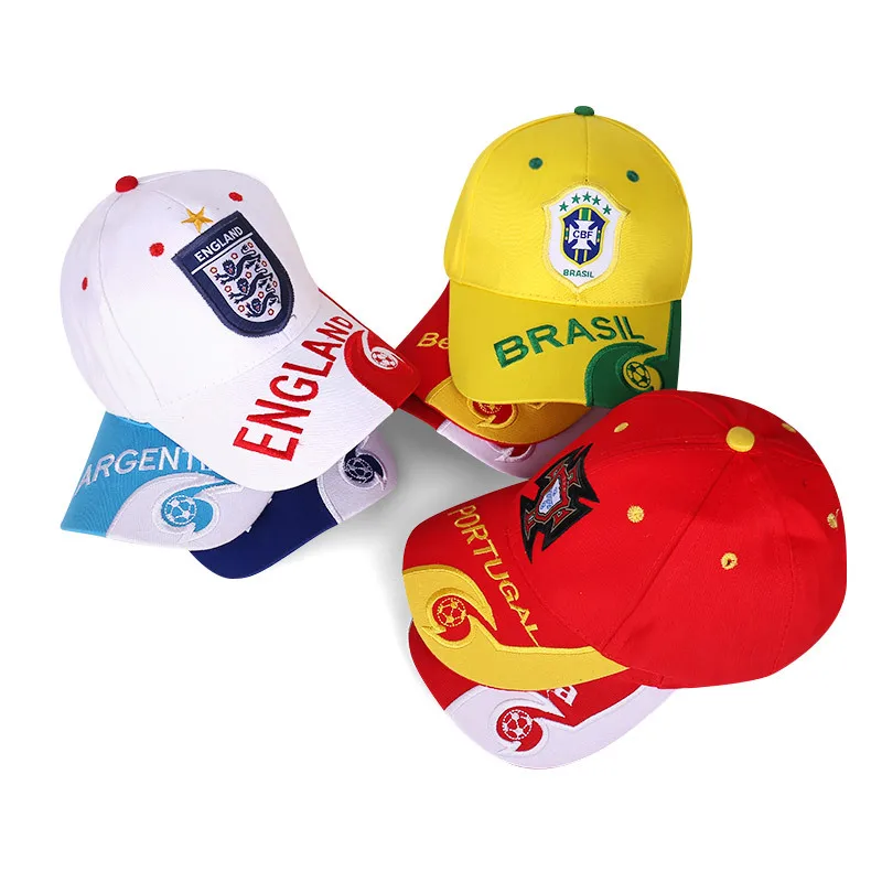 World-Cap-Fans-Soccer-Baseball-Cap-Unisex-Cotton-Cheering-Embroidered ...
