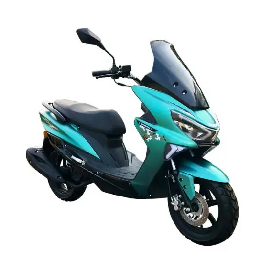 Popular 125cc 150cc gas moped scooter powered motorcycle cheap gasoline scooter for adult ...