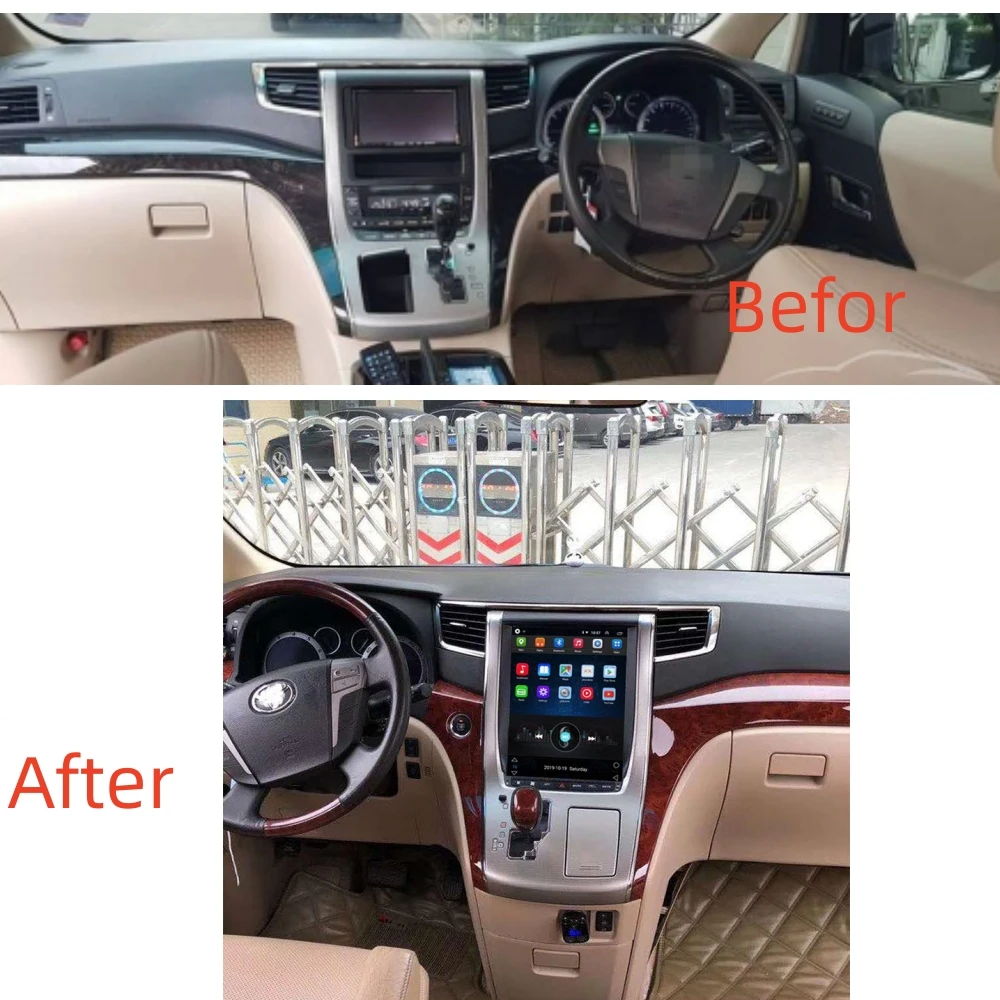 Android-Car-Radio-GPS-Navigation-Multimedia-Player-For-Toyota-VELLFIRE ...
