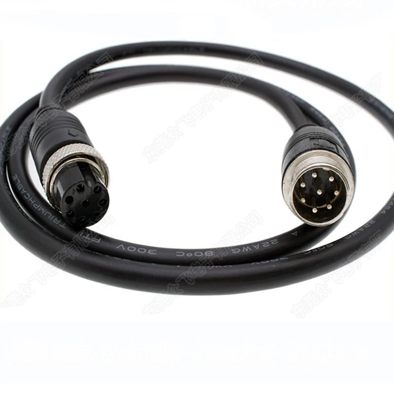 GX16 8 Pin core Male to Female male female Extension Cable Aviation ...