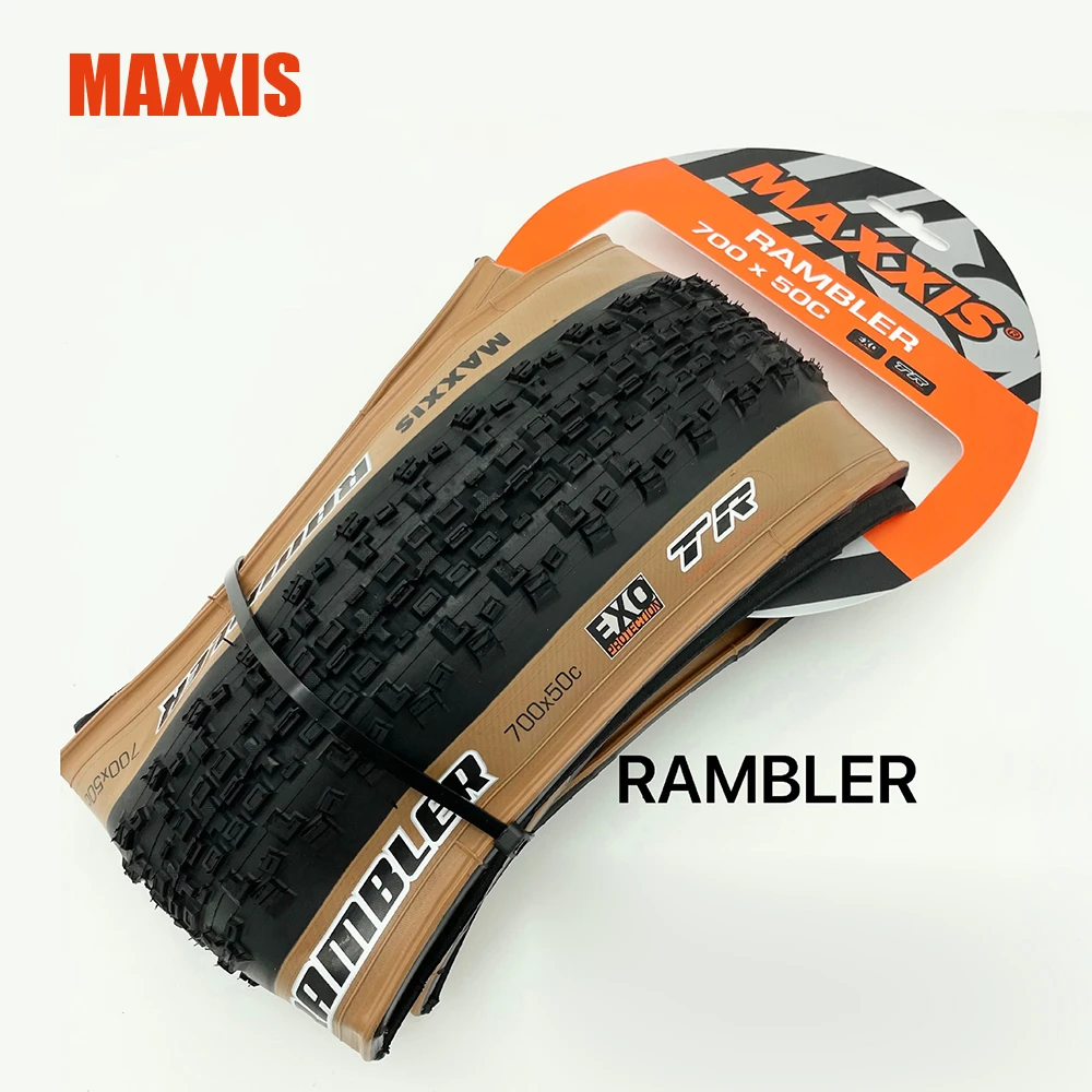 MAXXIS RAMBLER 튜브리스 자전거 타이어, 자갈 및 비포장 도로 레이싱 타이어, 700C, 700x3, 8C, 40C ...