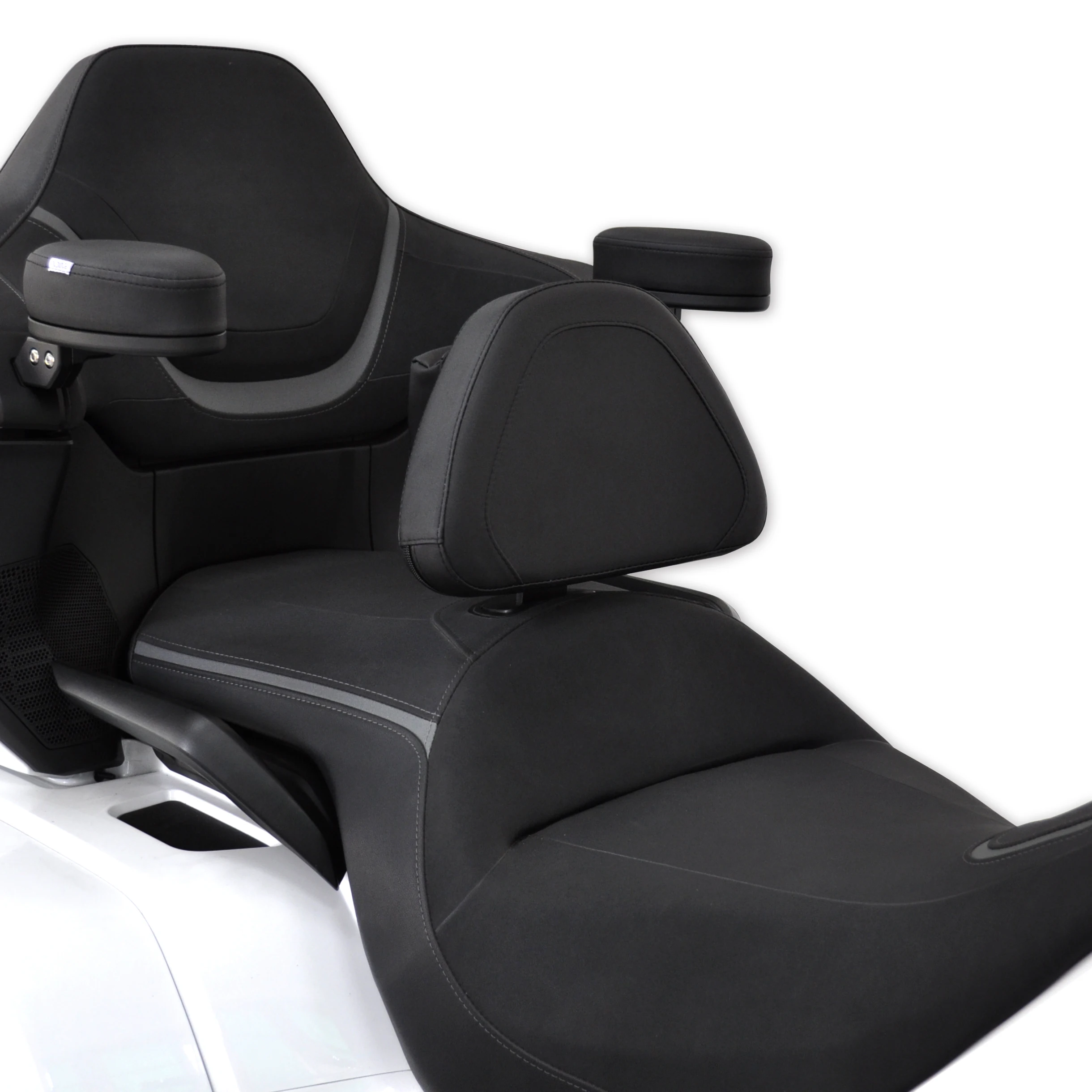 Panical-Driver-Rider-Backrest-Pad-Sissy-Bar-Seat-For-Honda-Gold-Wing ...