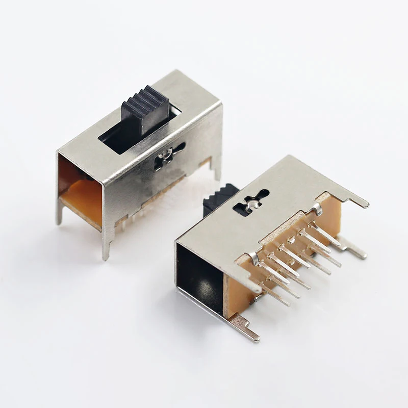 Interruptor de palanca en línea de doble fila, 10 pines, 4 engranajes, altura del mango, 4MM ...