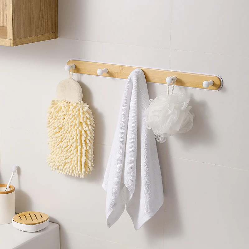 Punch-free-Bathroom-Wall-Hook-Toilet-Hanger-Towel-Storage-Rack-Door ...