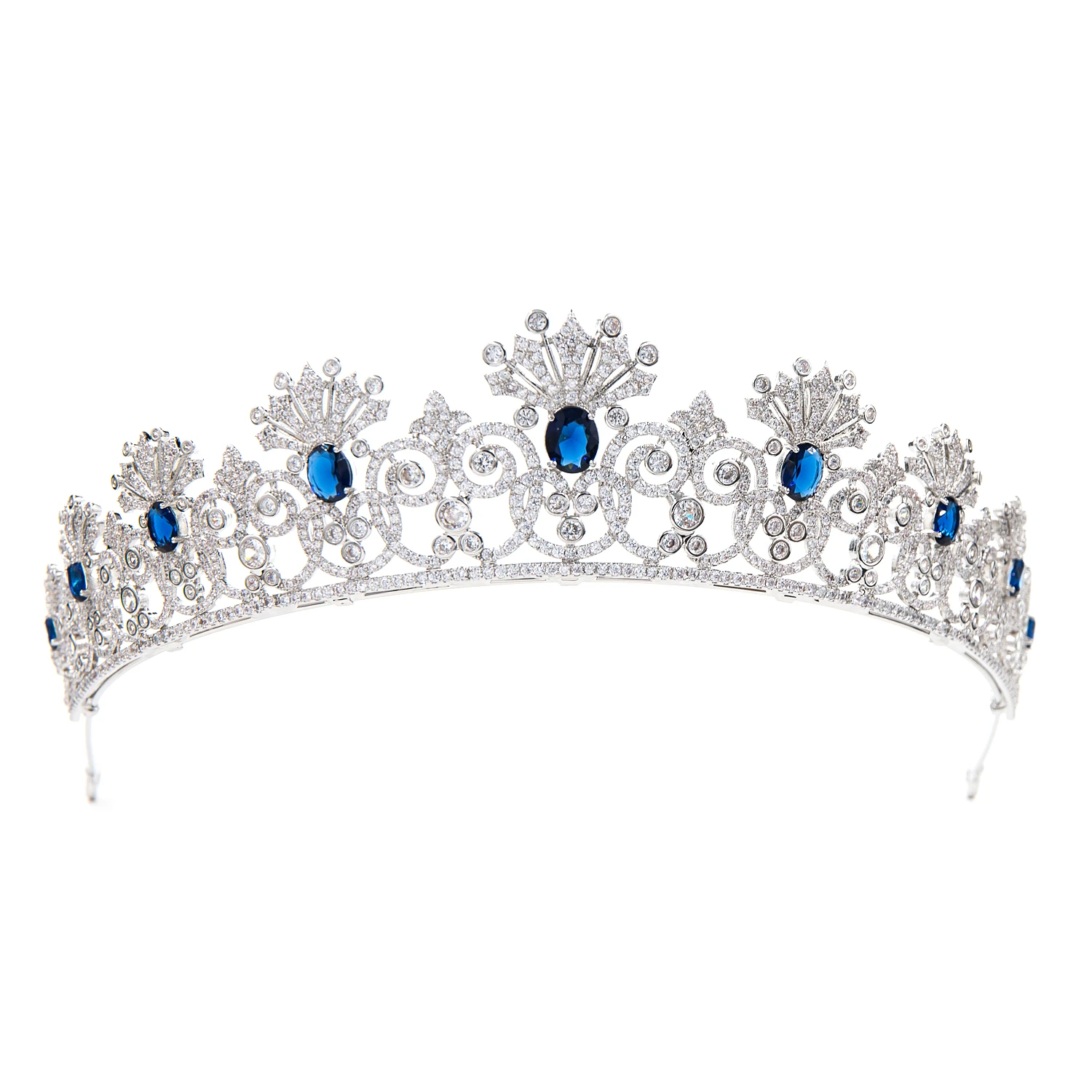 Hair Accessories | Party Gatherings | Sapphire Tiara | Replica Tiara | Alexandra - Hair Jewelry ...