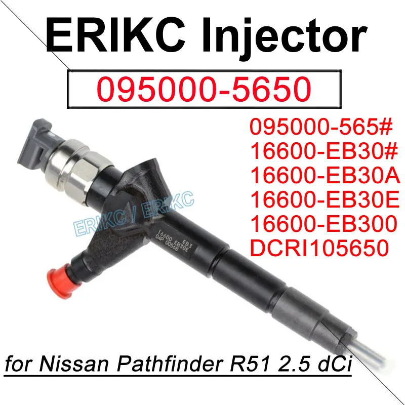 095000-5650-16600-EB30A-Diesel-Injector-095000-5655-Fuel-Inyector ...