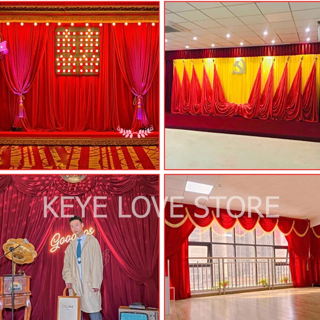 School Stage Background Decoration