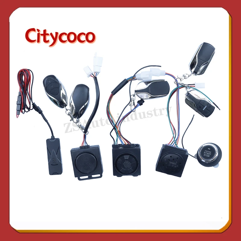 Electric Scooter Alarm One Key Start App Anti Theft Device Remote ...