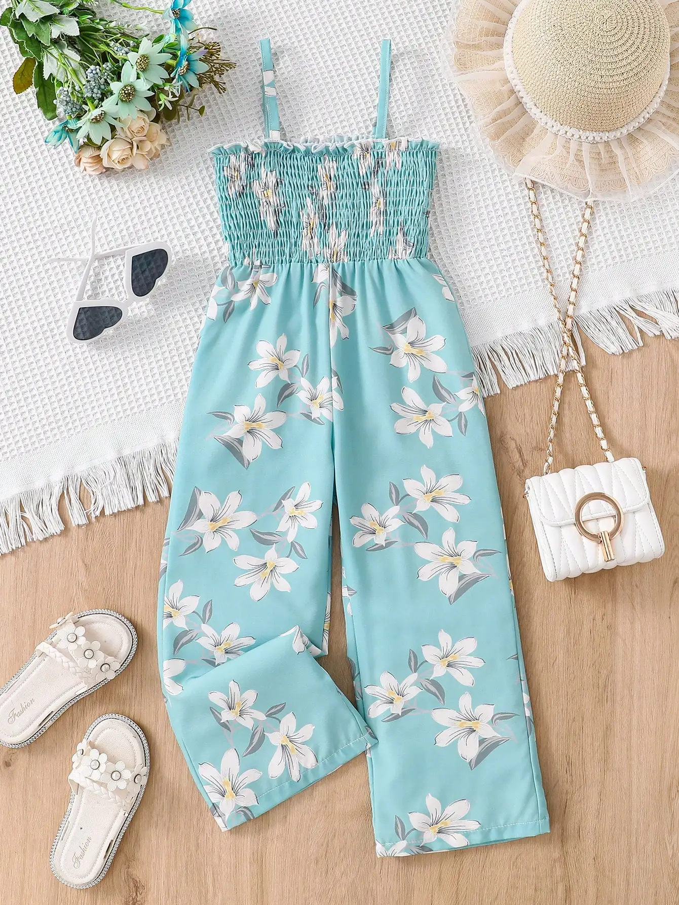 Monos-de-verano-para-ni-as-a-la-moda-y-econ-micos-con-estampado-de ...