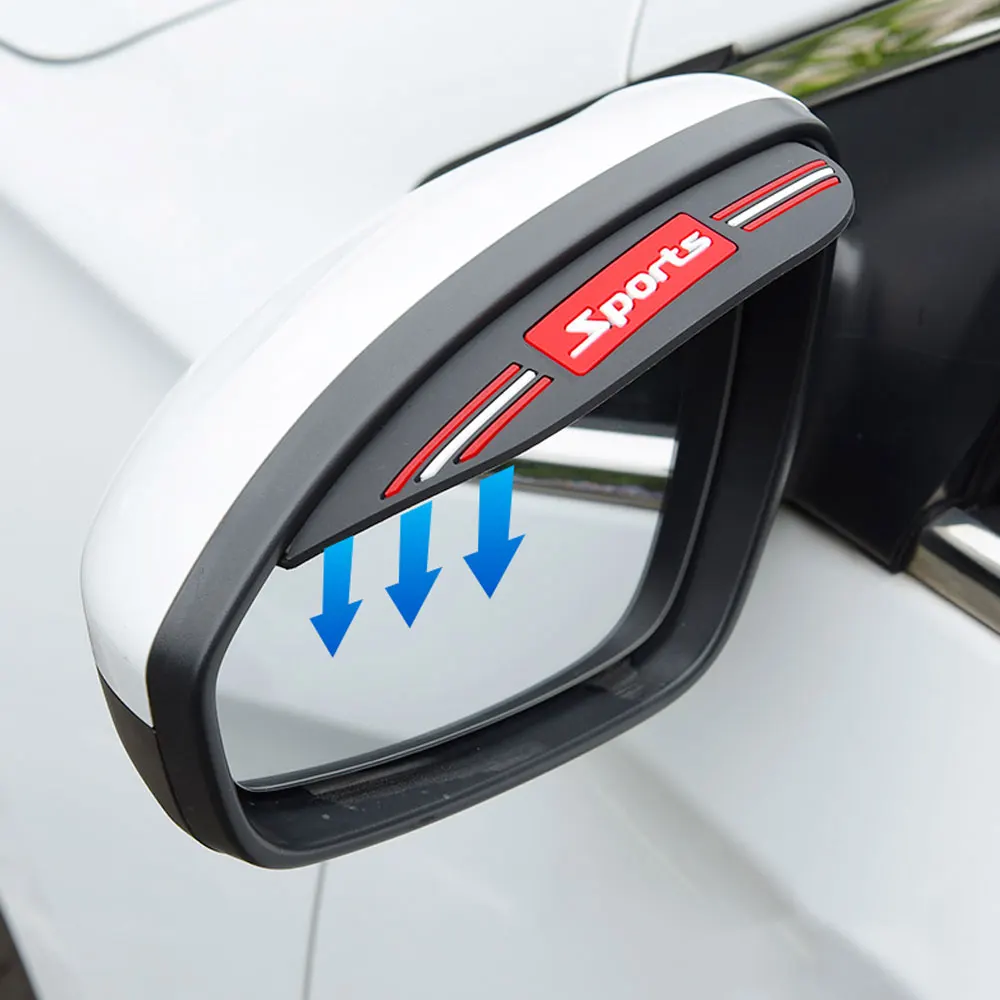 Car-Rearview-Mirror-Rain-Eyebrow-Protector-Rain-Cover-Sun-Visor-For-Car ...