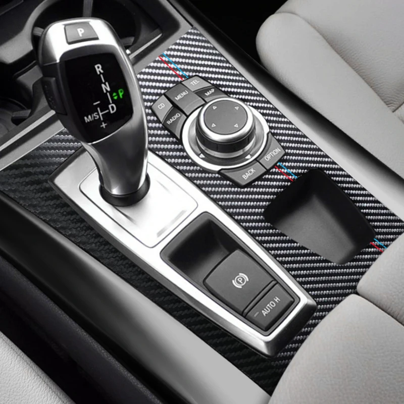 Gear Shifter Panel Trim Storage Box Frame For BMW X5 E70 X6 E71 Made of ...
