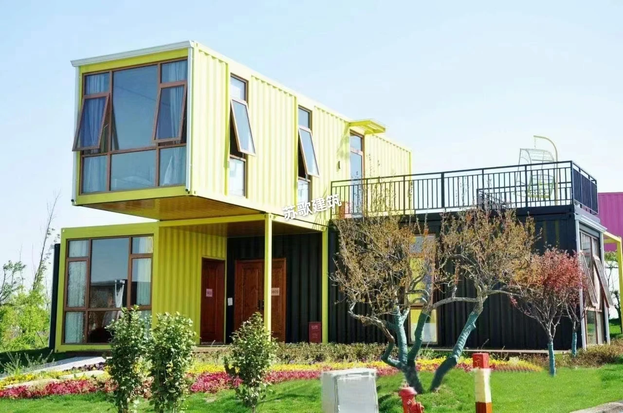 2-Storey-Shipping-Container-Homes-20ft-40-Ft-Luxury-Prefa-Container ...